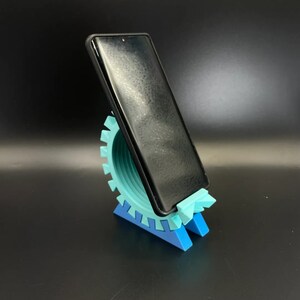 Dovetail Phone Holder, Multiple Color Options, Custom Cell Phone Stand ...