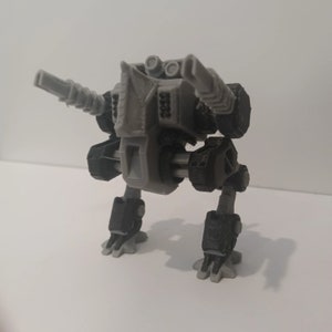 Articulated Battle Fighter Mech Figurine - Custom Robot Figure - Gamer ...