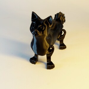 Articulated Cat Flexi Toy 10" Inches Tall, Articulating Tail and Legs ...