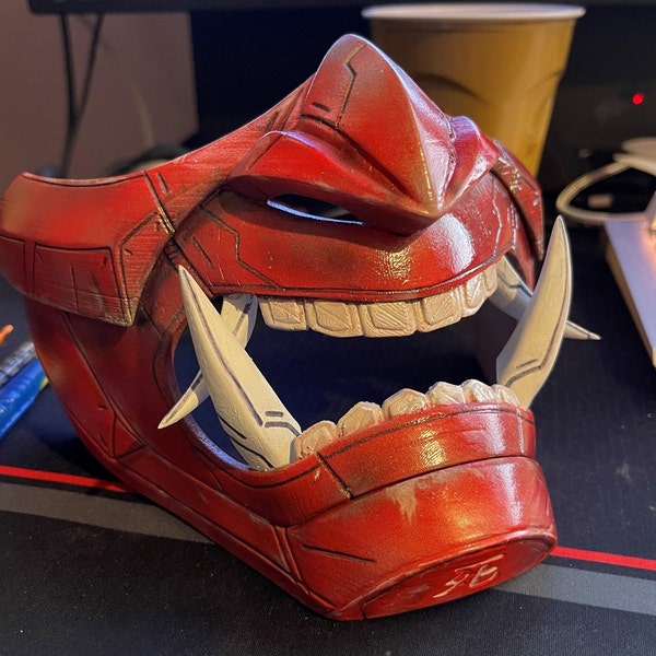 Demon Mask - Etsy