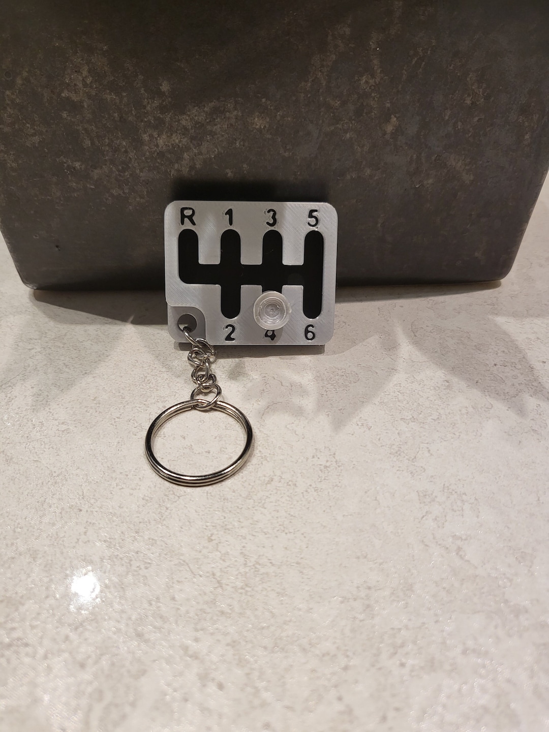 6 Speed Shifter Keychain Fidget Toy, Gear Shift Keyring, Car Enthusiast ...