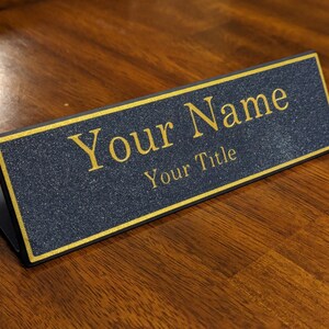 Custom Desk Name Plates - Personalized Office Decor - Teacher Gift ...