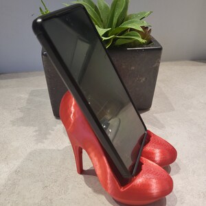 High Heels Shoe Phone Holder, Multiple Color Options, Custom Cell Phone ...
