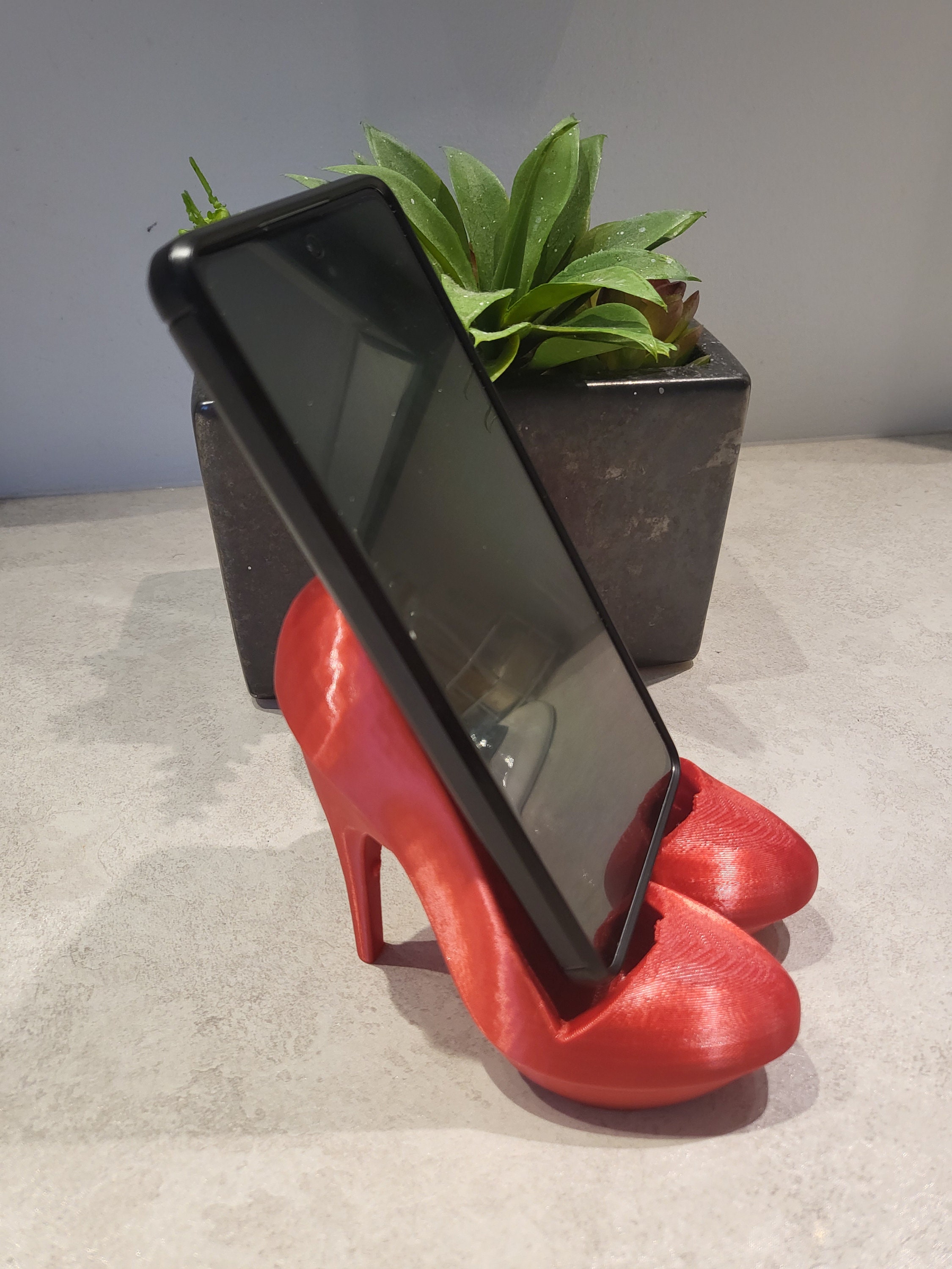 High Heels Shoe Phone Holder, Multiple Color Options, Custom Cell Phone ...