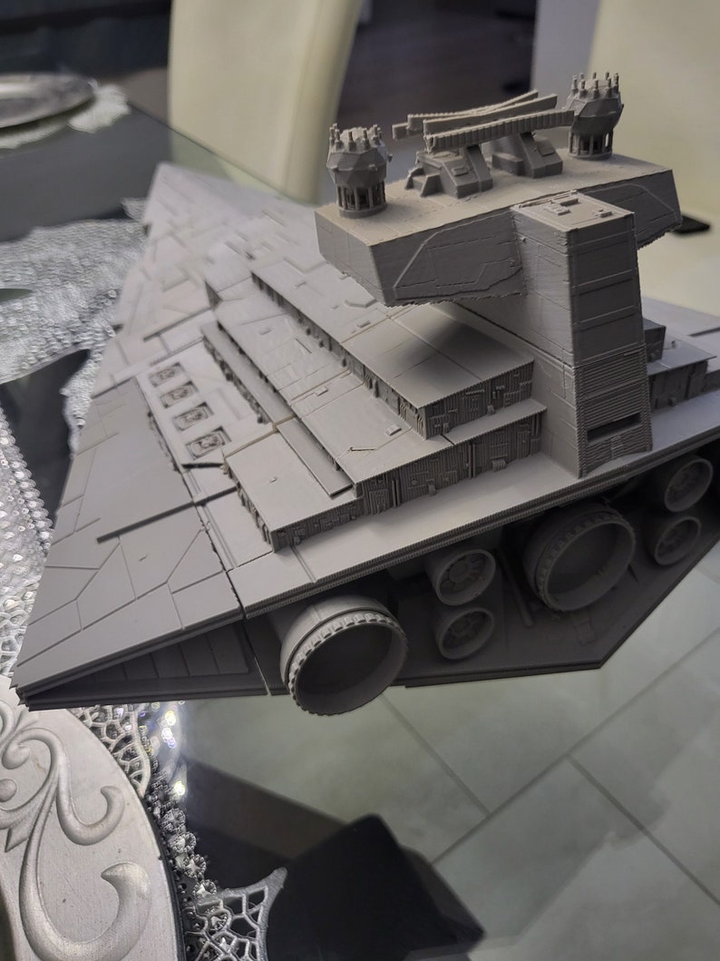 Imperial Star Destroyer Ship Kit 25" Inches Long With Stand - Etsy