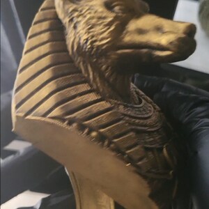 Ancient Anubis Bust Sculpture - Etsy