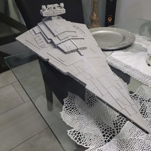 Imperial Star Destroyer Ship Kit 25" Inches Long With Stand - Etsy