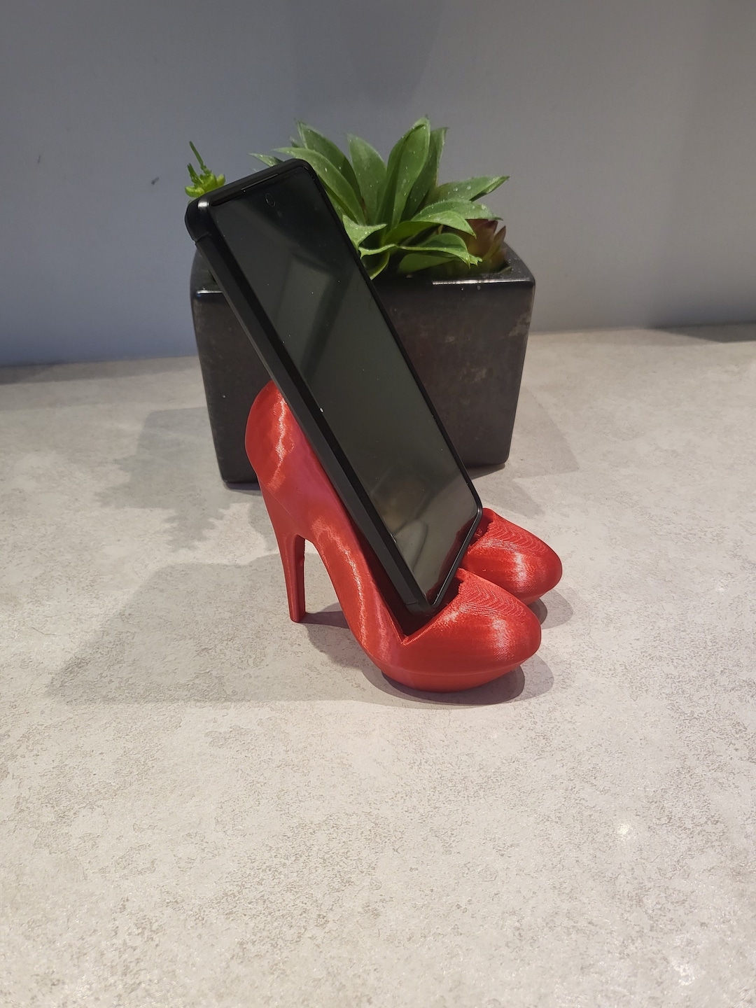 High Heels Shoe Phone Holder, Multiple Color Options, Custom Cell Phone ...