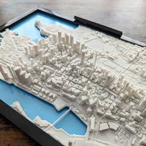 Sydney Australia 3D City Map - Custom Wall Art - 3D Street Map - Home ...