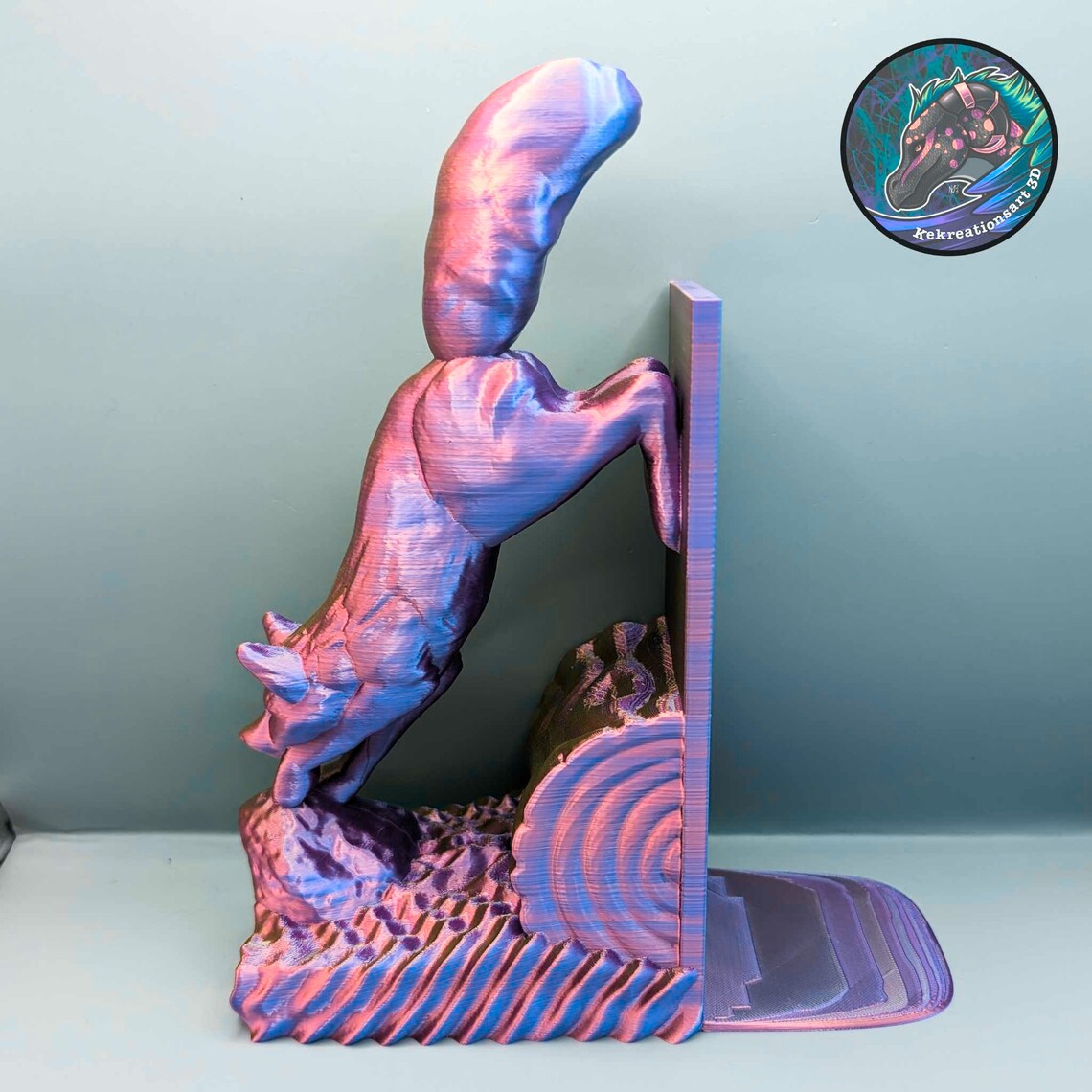 Jumping Fox Peeking Book End 2-pack - Fantasy Book Shelf Book Nook ...