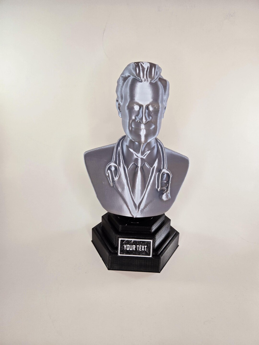 Personalized Doctor Bust - Custom Text - Doctors Gift - Dad Gifts ...