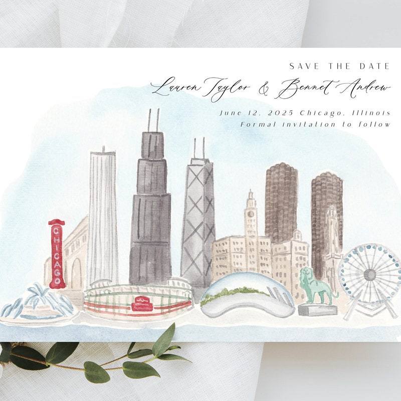 Chicago Postcard - Etsy