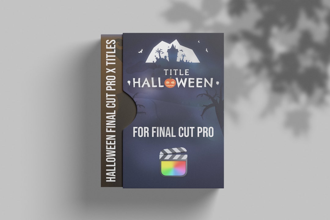 Halloween Titles Plugin for Final Cut Pro X (FCPX) - Etsy