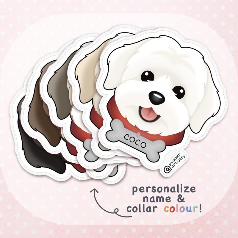 Havanese Stickers - Etsy