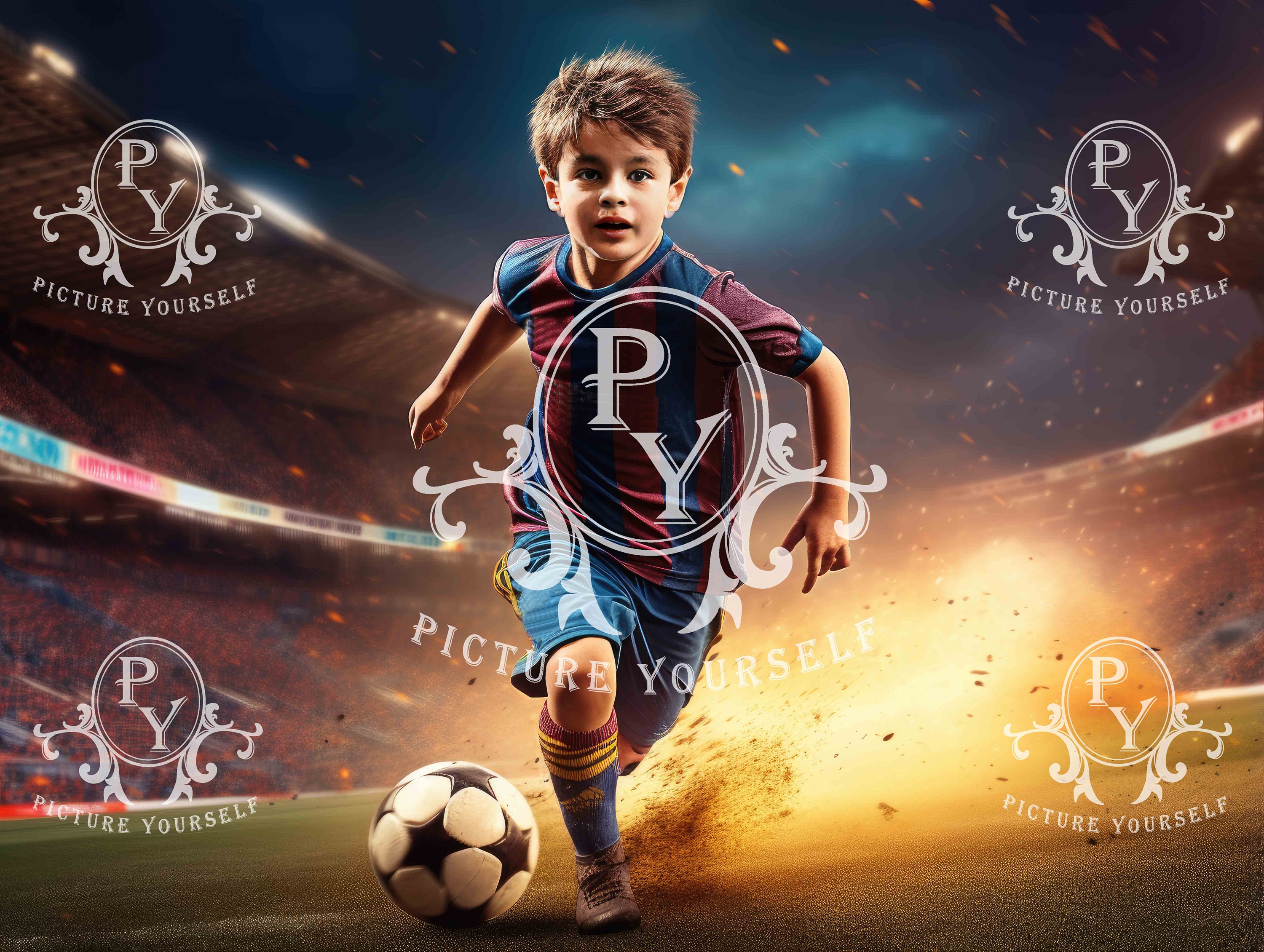 Soccer Football Player - Swap Faces, Custom Portrait, Personalised ...