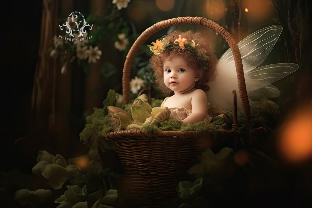 Fairy Baby - Digital File, Background, Backdrop, for Composite ...