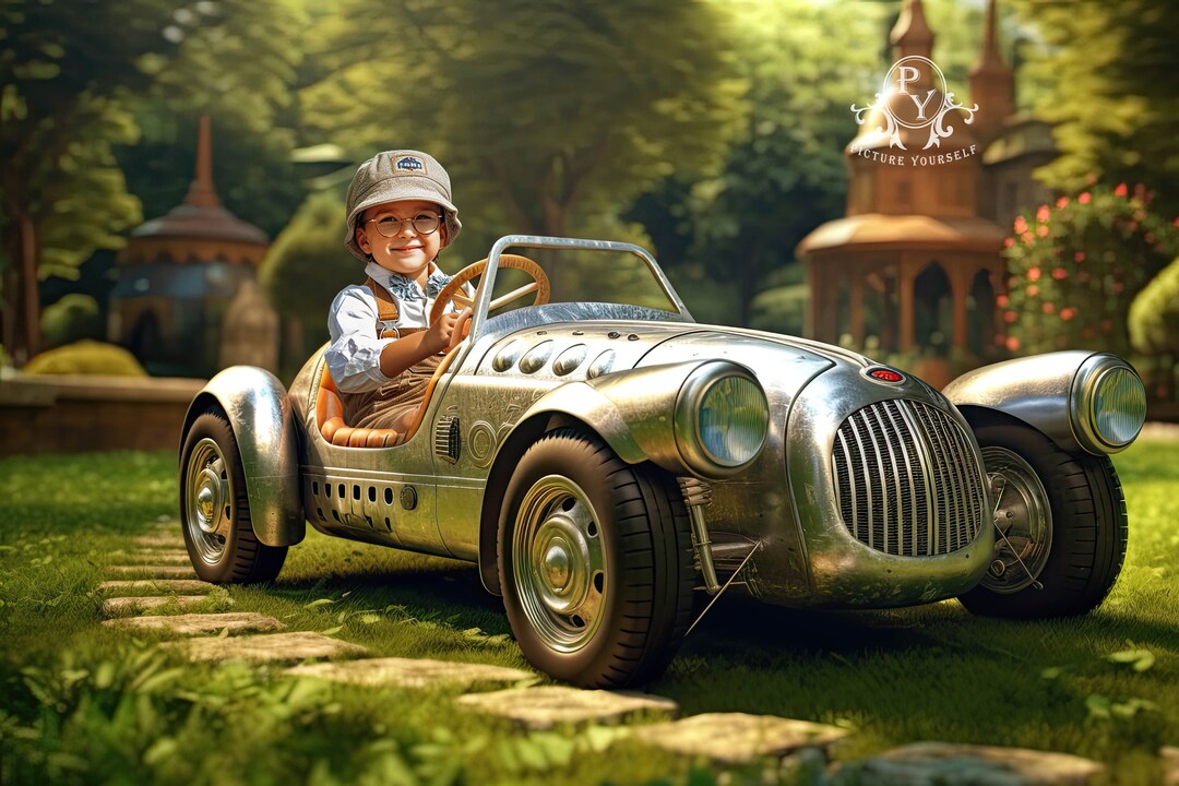 Driving a Fancy Car 2 - Digital File, Background, Backdrop, for ...