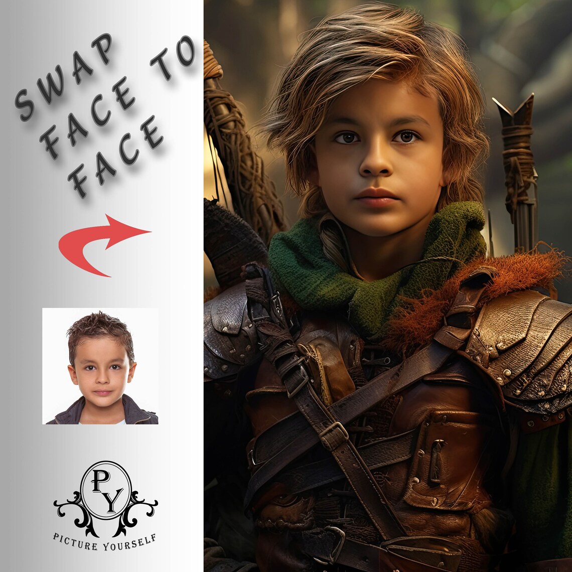 Robin Hood - Swap Faces, Custom Portrait, Personalised Image With Your ...