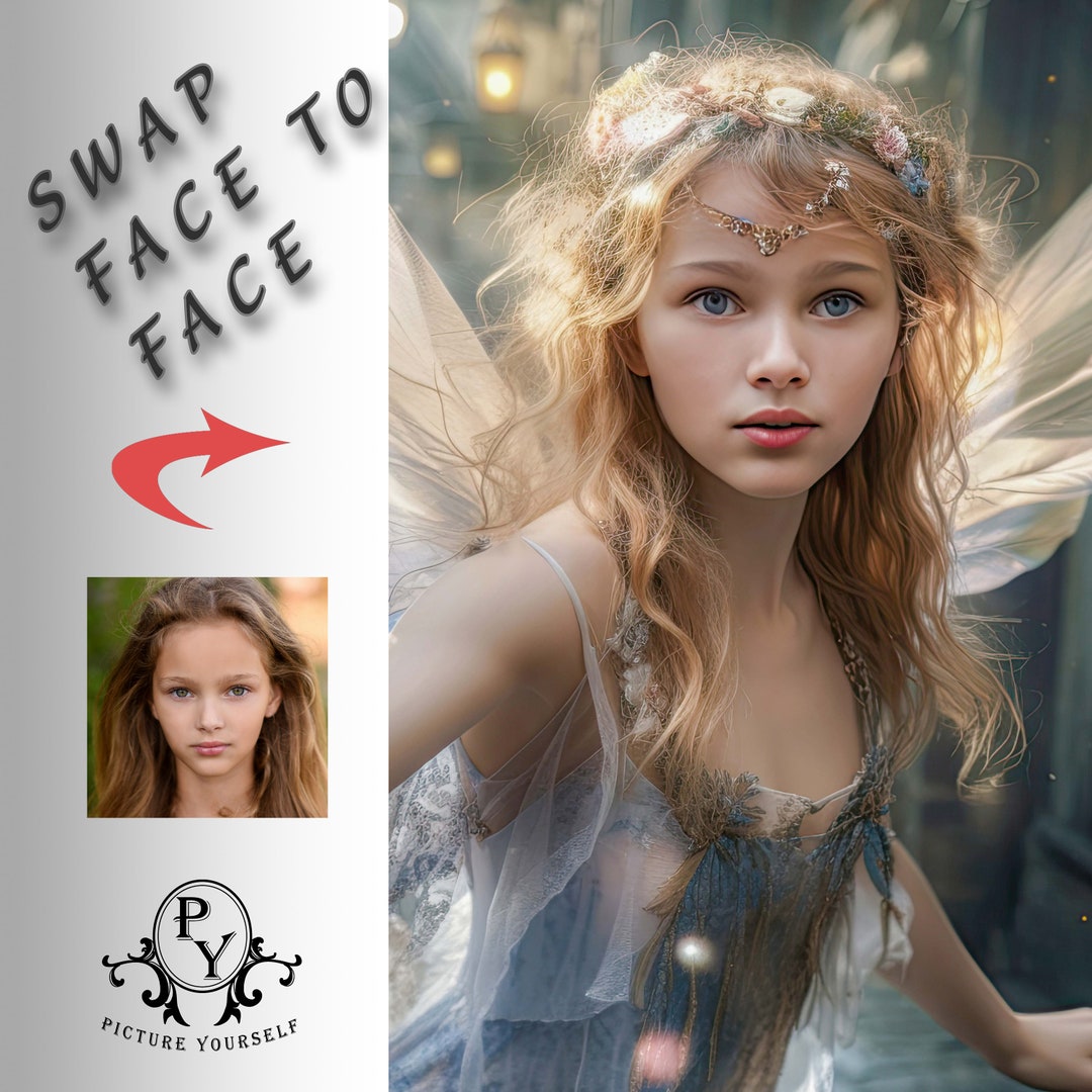 Fairy - Swap Faces, Custom Portrait, Personalised Image With Your Photo ...