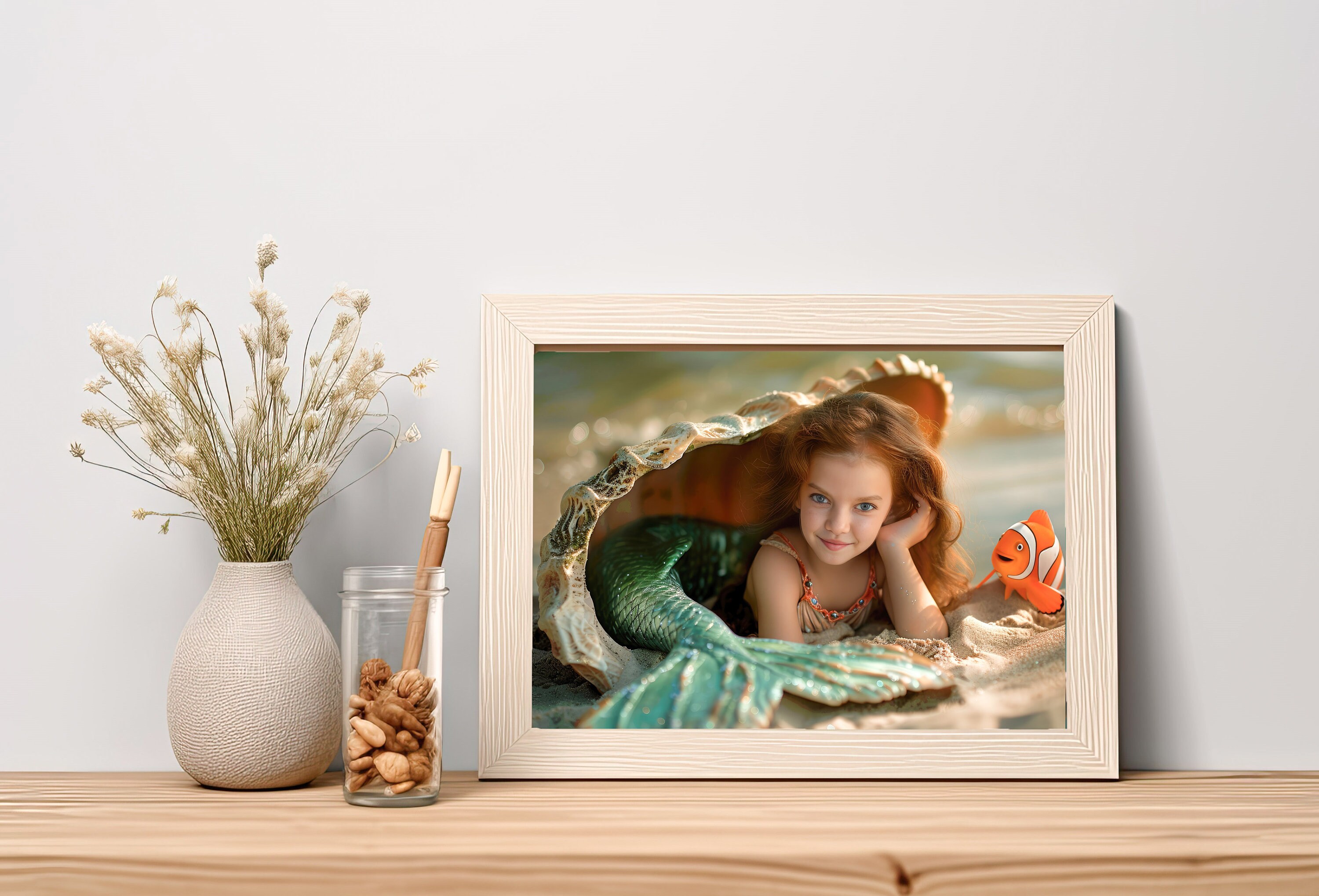 Mermaid 4 - Swap Faces, Custom Portrait, Personalised Image With Your ...