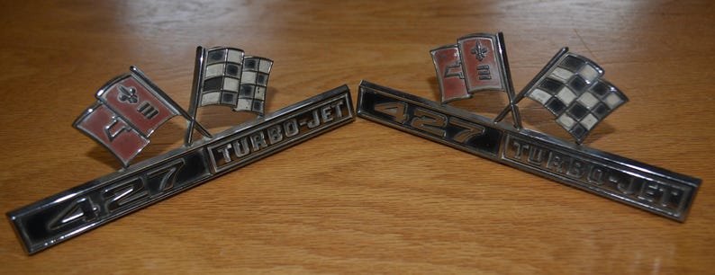 VINTAGE CORVETTE EMBLEMS - Etsy