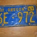 1957 OREGON License Plate - Etsy