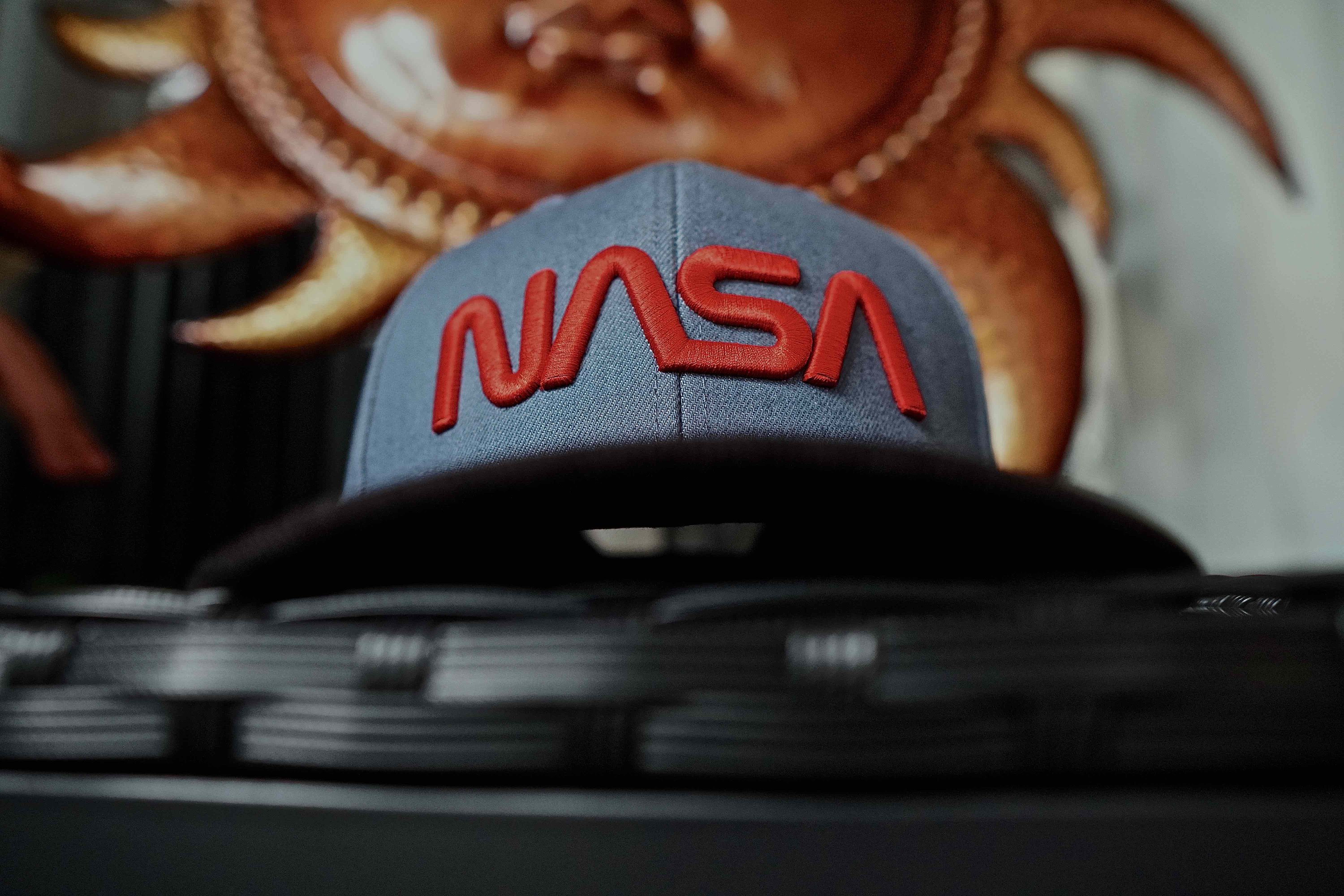 Metal Logo Nasa Hat