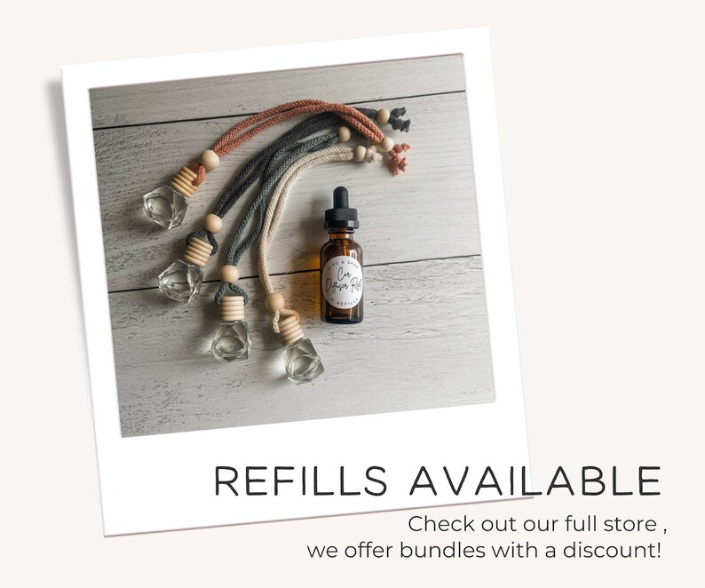 Hanging Car Diffuser, Diamond Bottle - Etsy