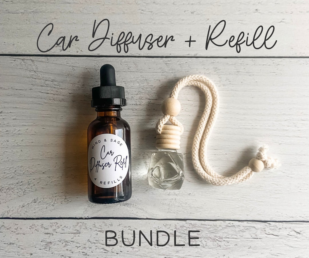 Hanging Car Diffuser Bundle, Diamond Car Charm, Car Air Freshener, Phthalate-free Fragrance - Etsy
