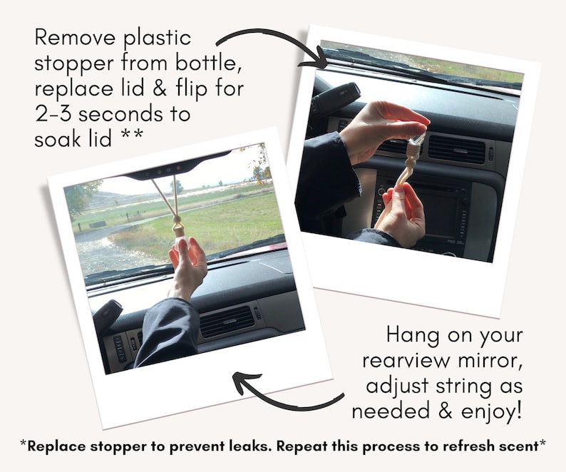 Hanging Car Diffuser, Diamond Bottle - Etsy