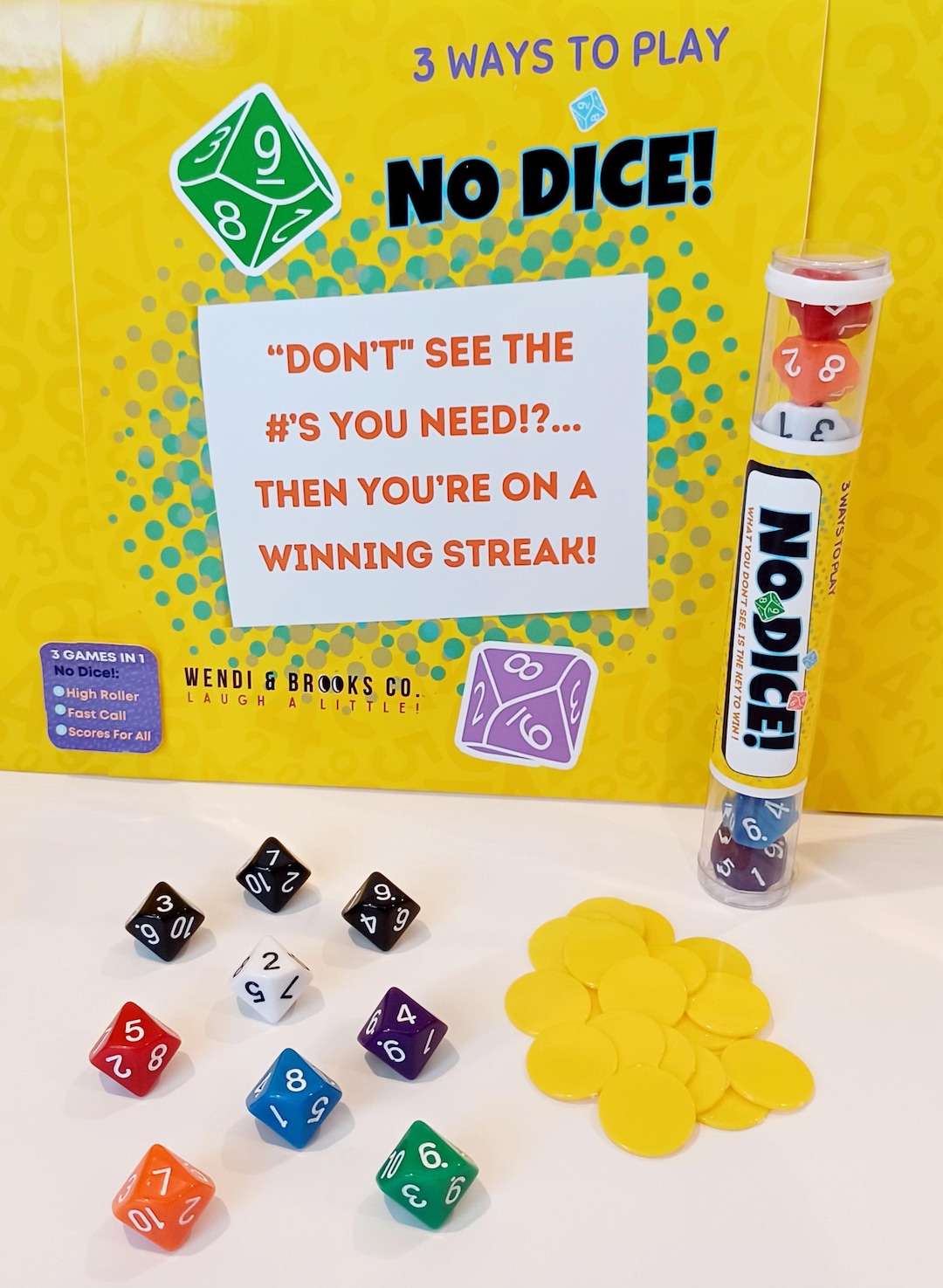 No Dice! Game - Family Game Night - Dice Rolling Games - Faith Based ...