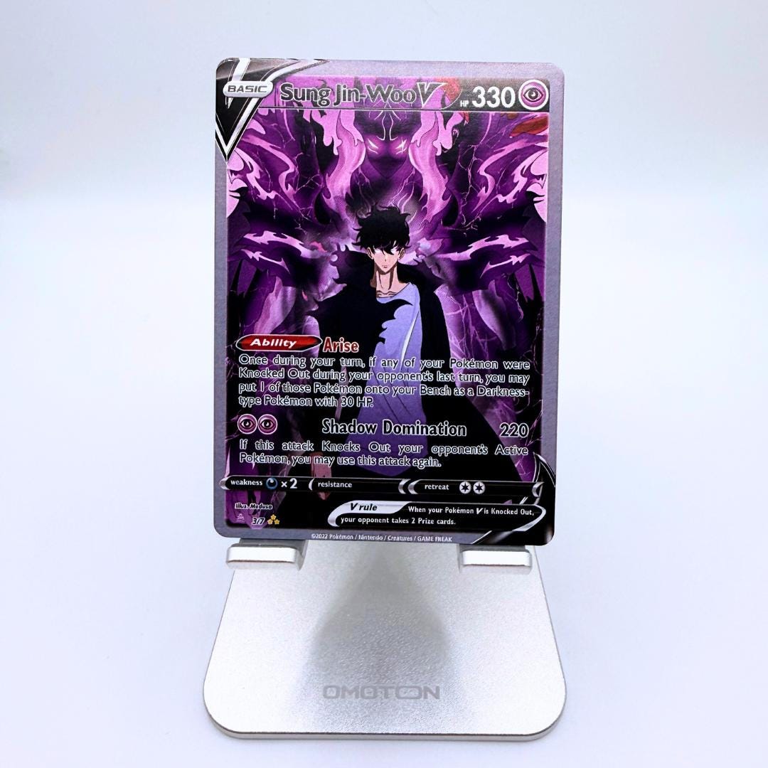 Sung Jin-woo V Custom Card - Etsy