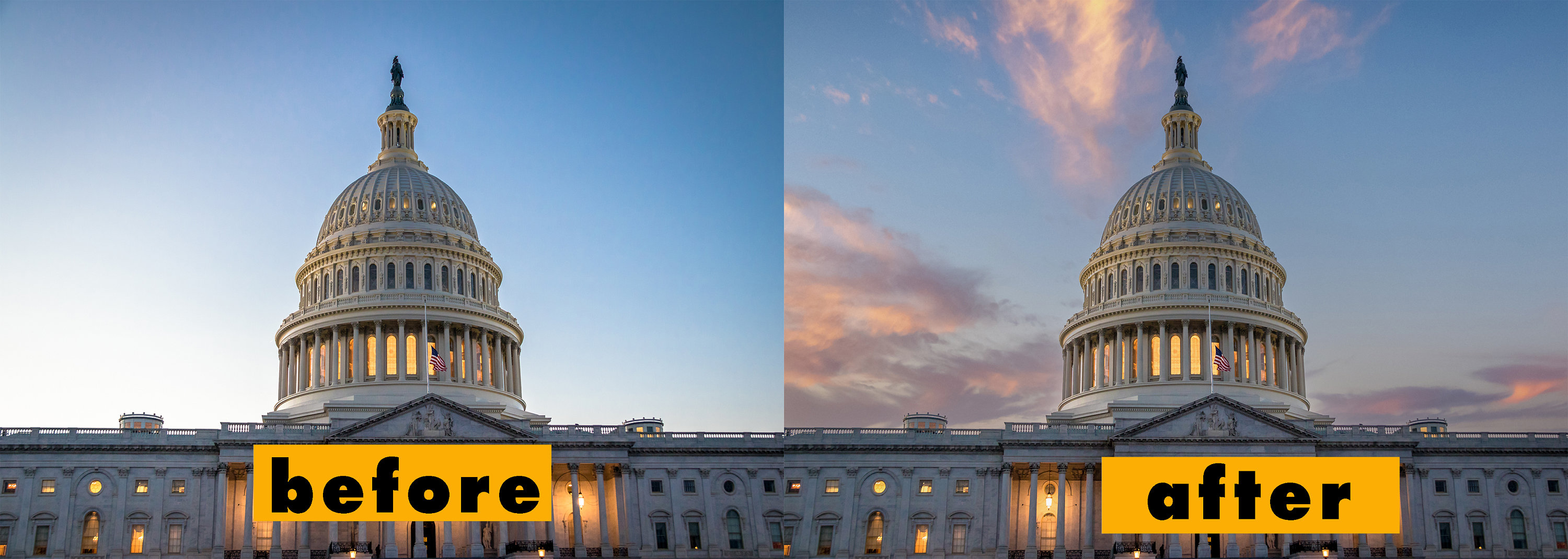 Dusk & Dawn Sky Overlays- 101 - Etsy