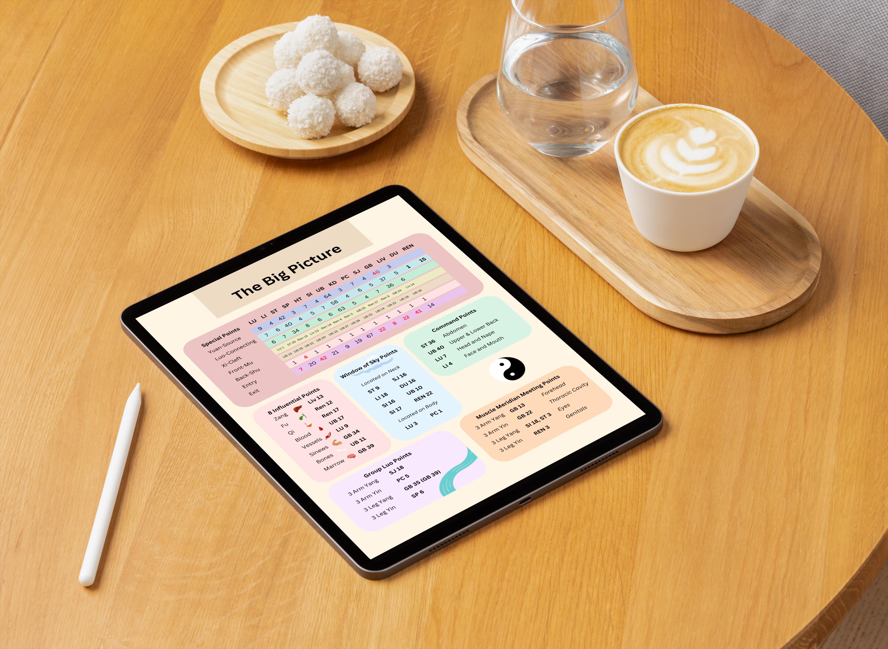 Acupuncture Big Picture Printable Flyer and Digital Tablet Background ...