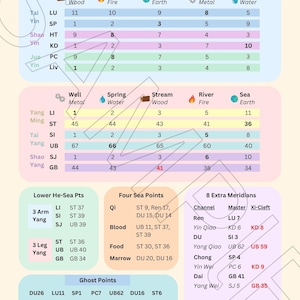 Acupuncture Big Picture Printable Flyer and Digital Tablet Background ...