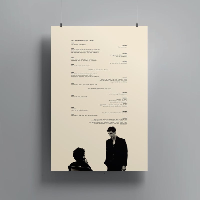 The Social Network Quotes - Etsy