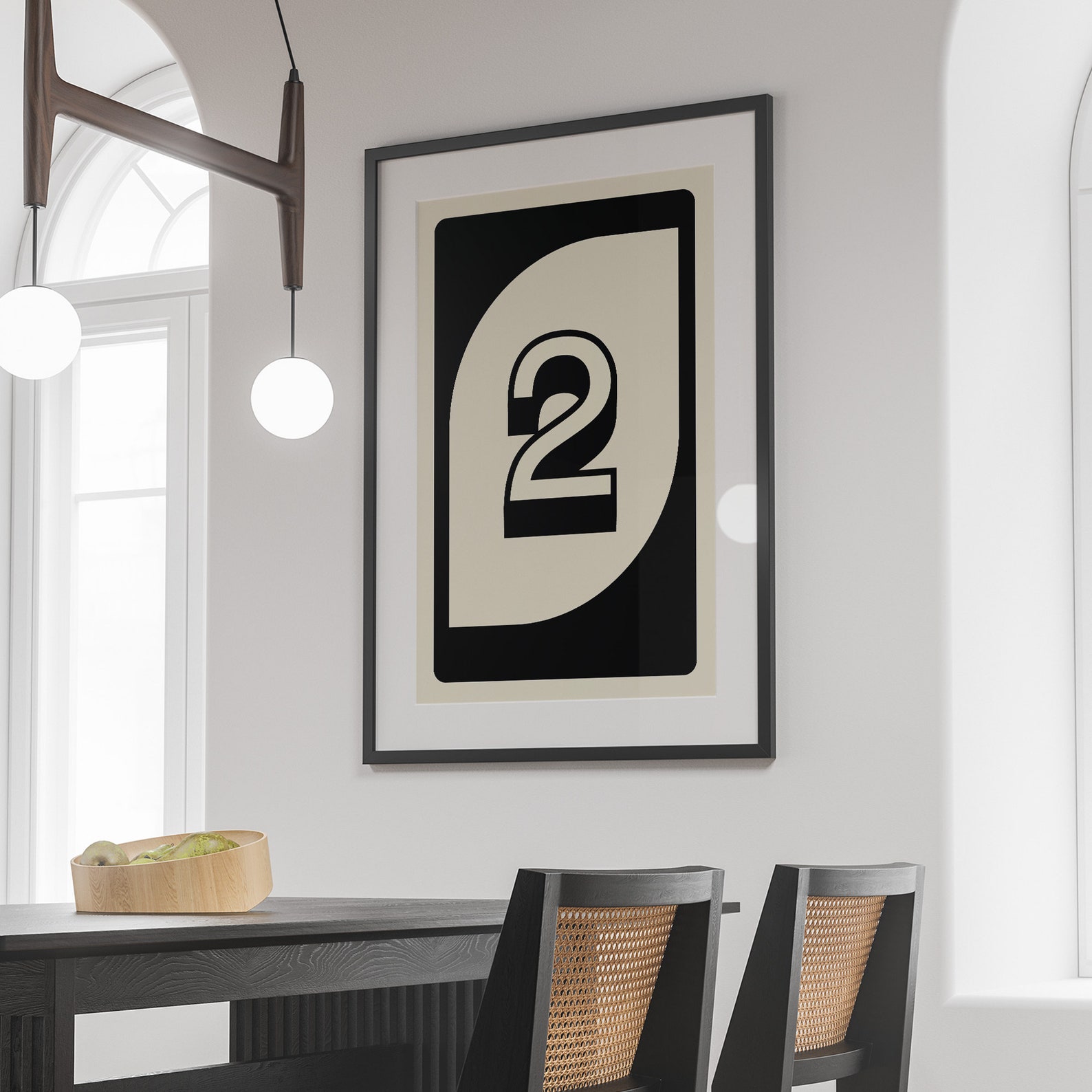 Retro UNO Card Game Poster .: UNO 2 in a Bold - Etsy