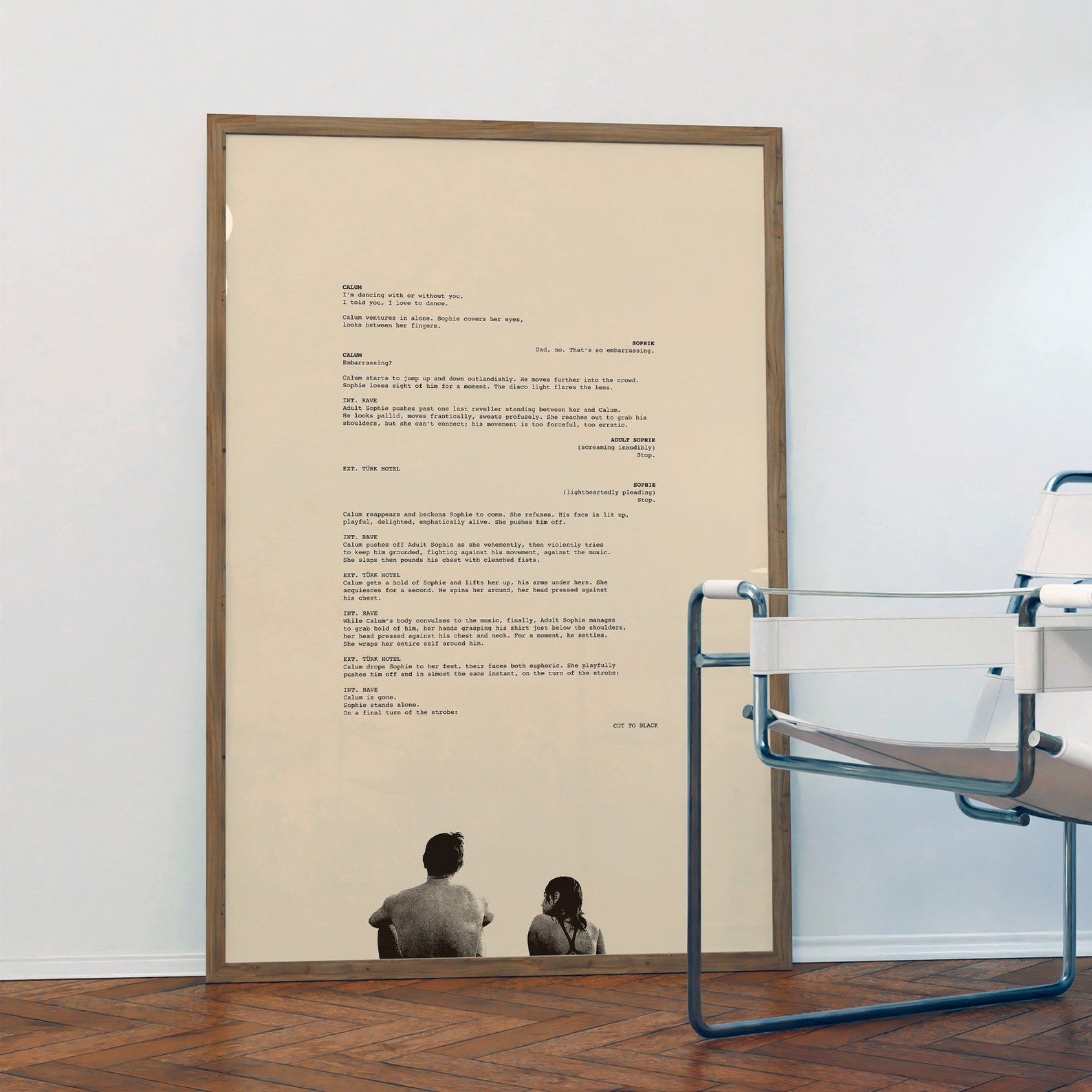Aftersun Poster | Screenplay Scene Quote Print, Indie Film Wall Art ...