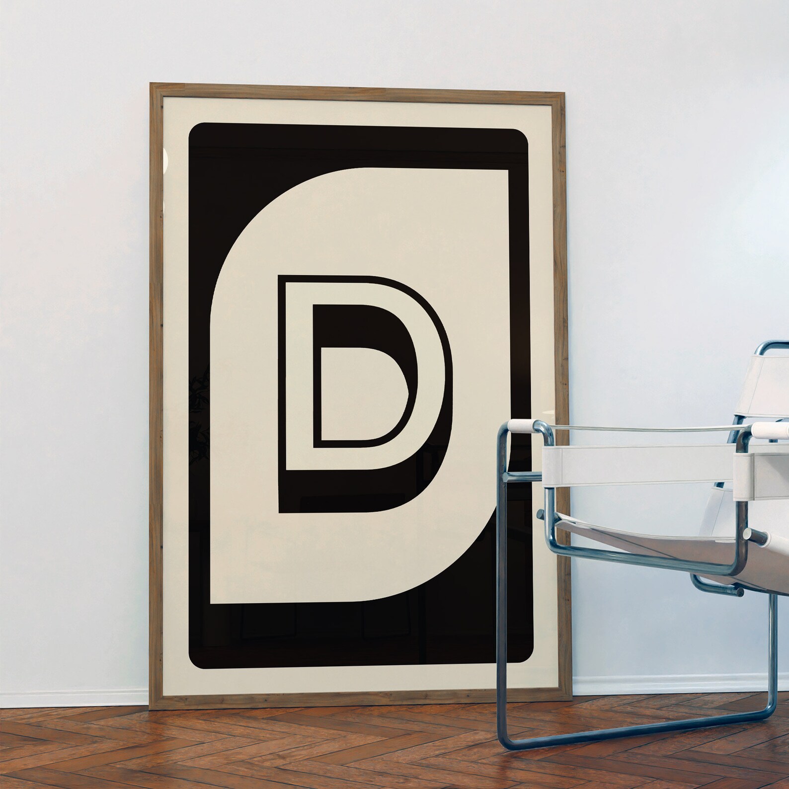 UNO Card Game Poster .: Wall Print Featuring a UNO Card With the Letter ...