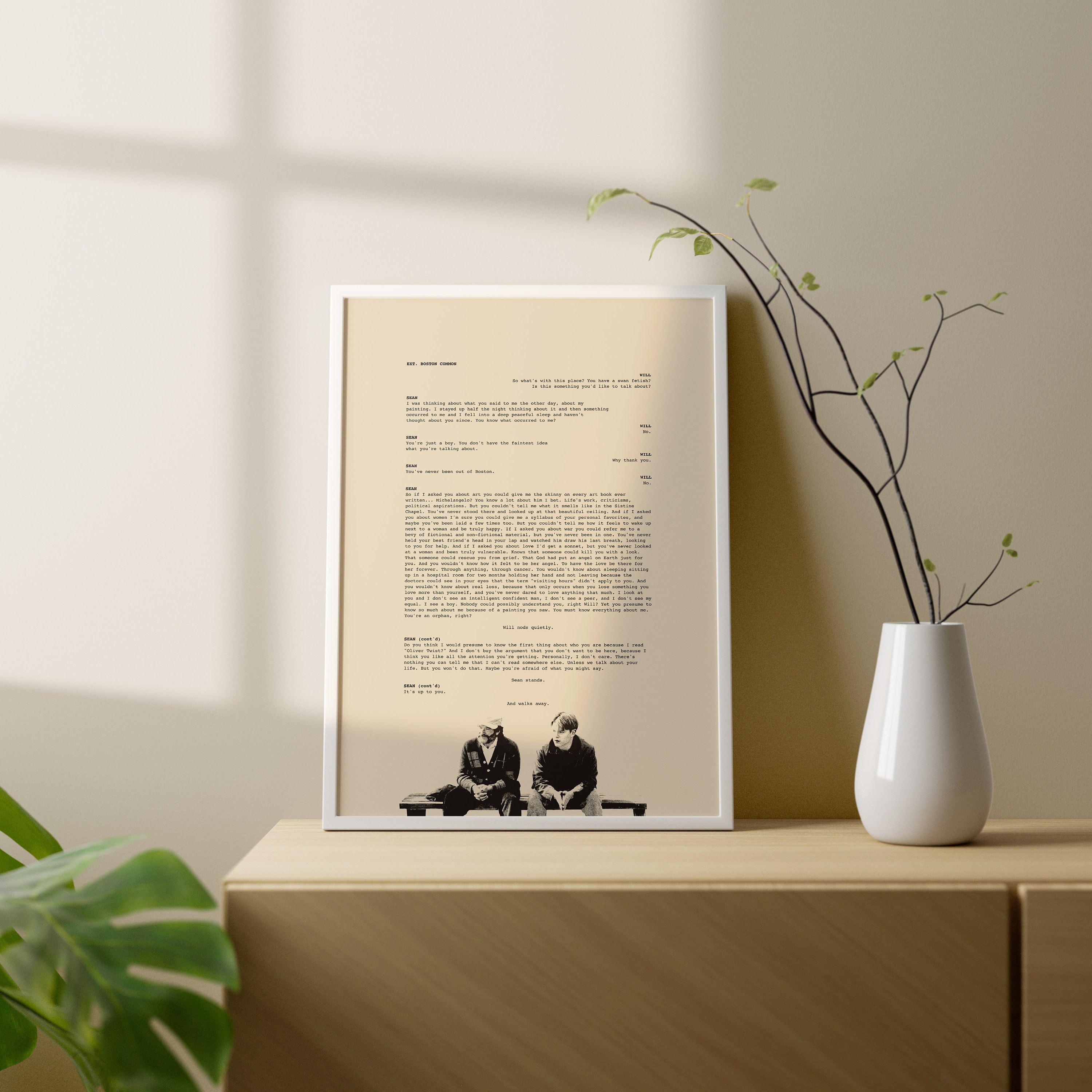 Good Will Hunting Movie Script Poster .: Screenplay Poster - Etsy