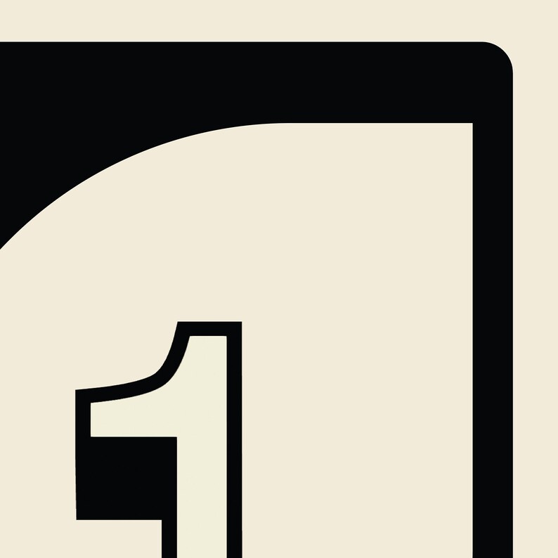 Retro UNO Card Game Poster .: Modern Art Deco Print Featuring an UNO ...