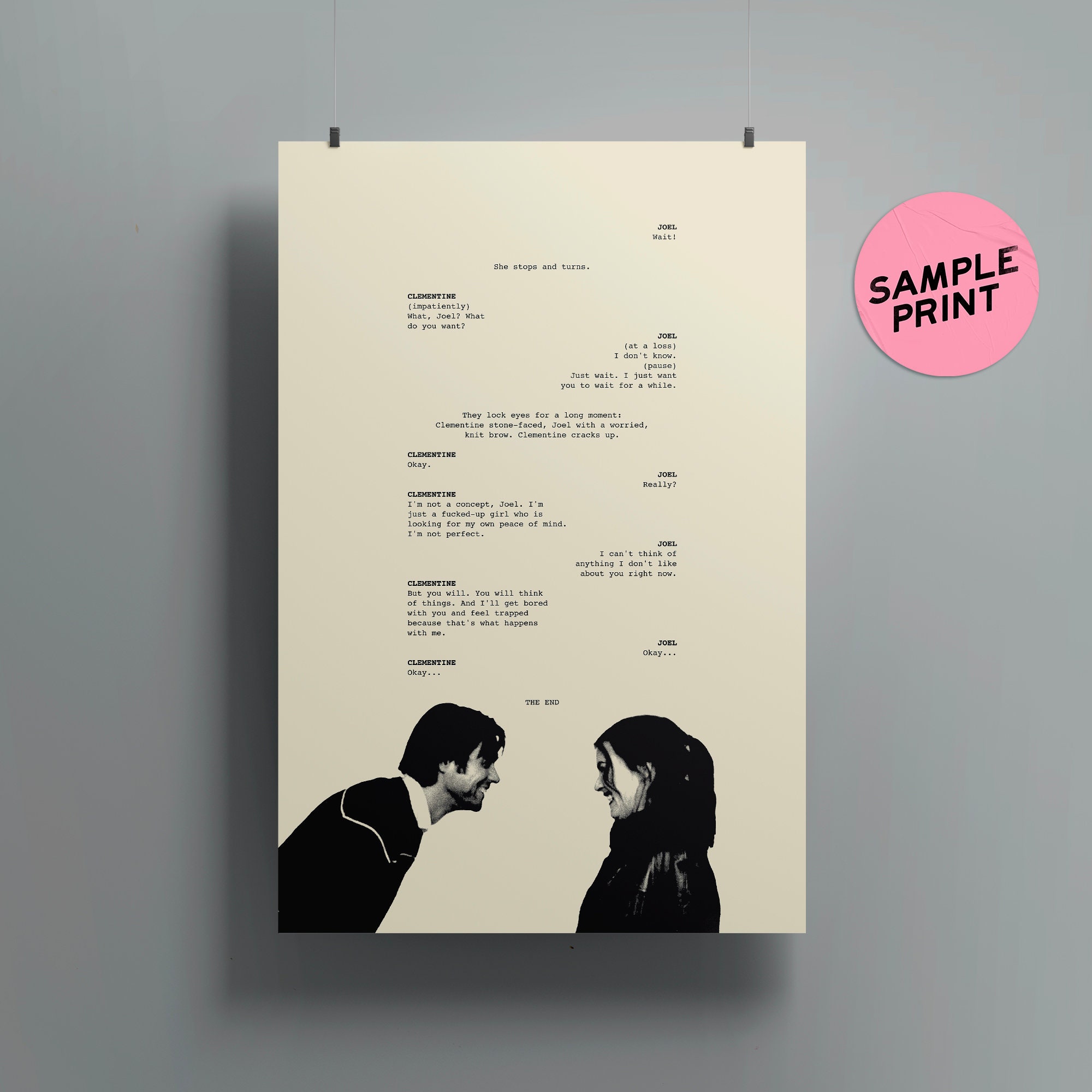 Custom Movie Script Poster .: Printable, Made to Order Digital Poster ...