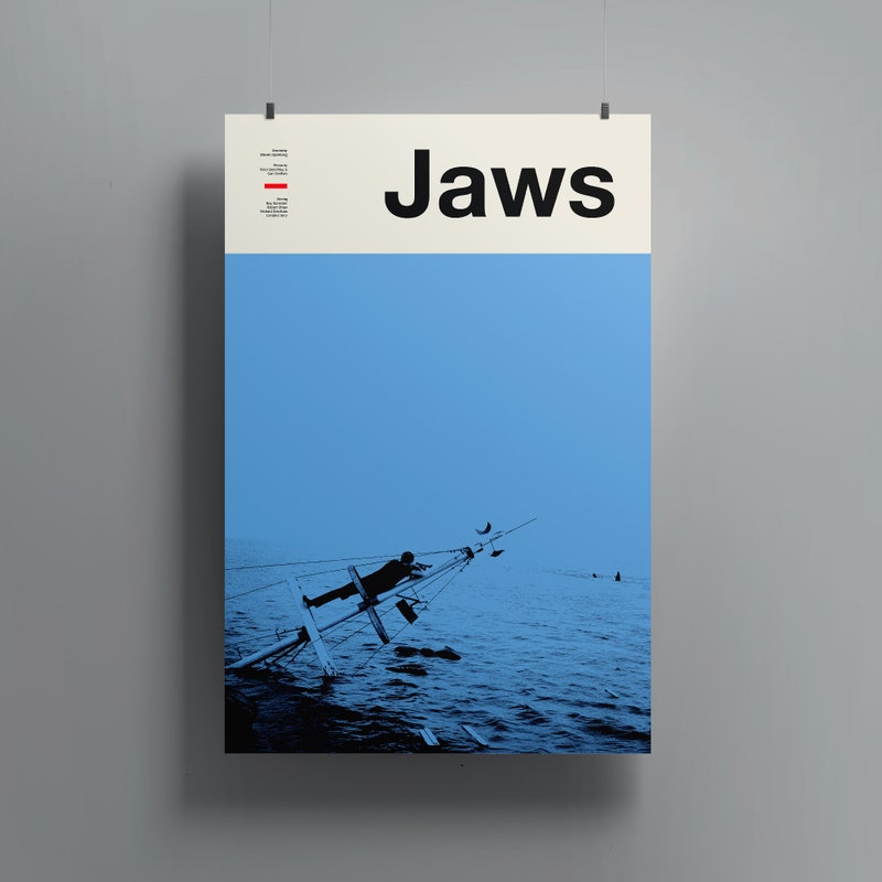 Jaws Poster - Etsy