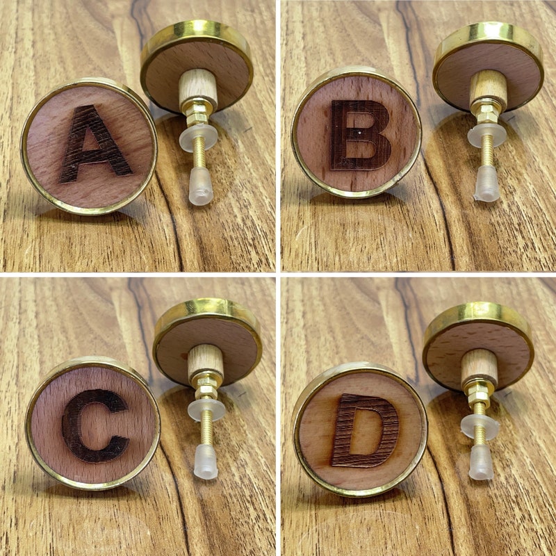 Letter Knobs - Etsy