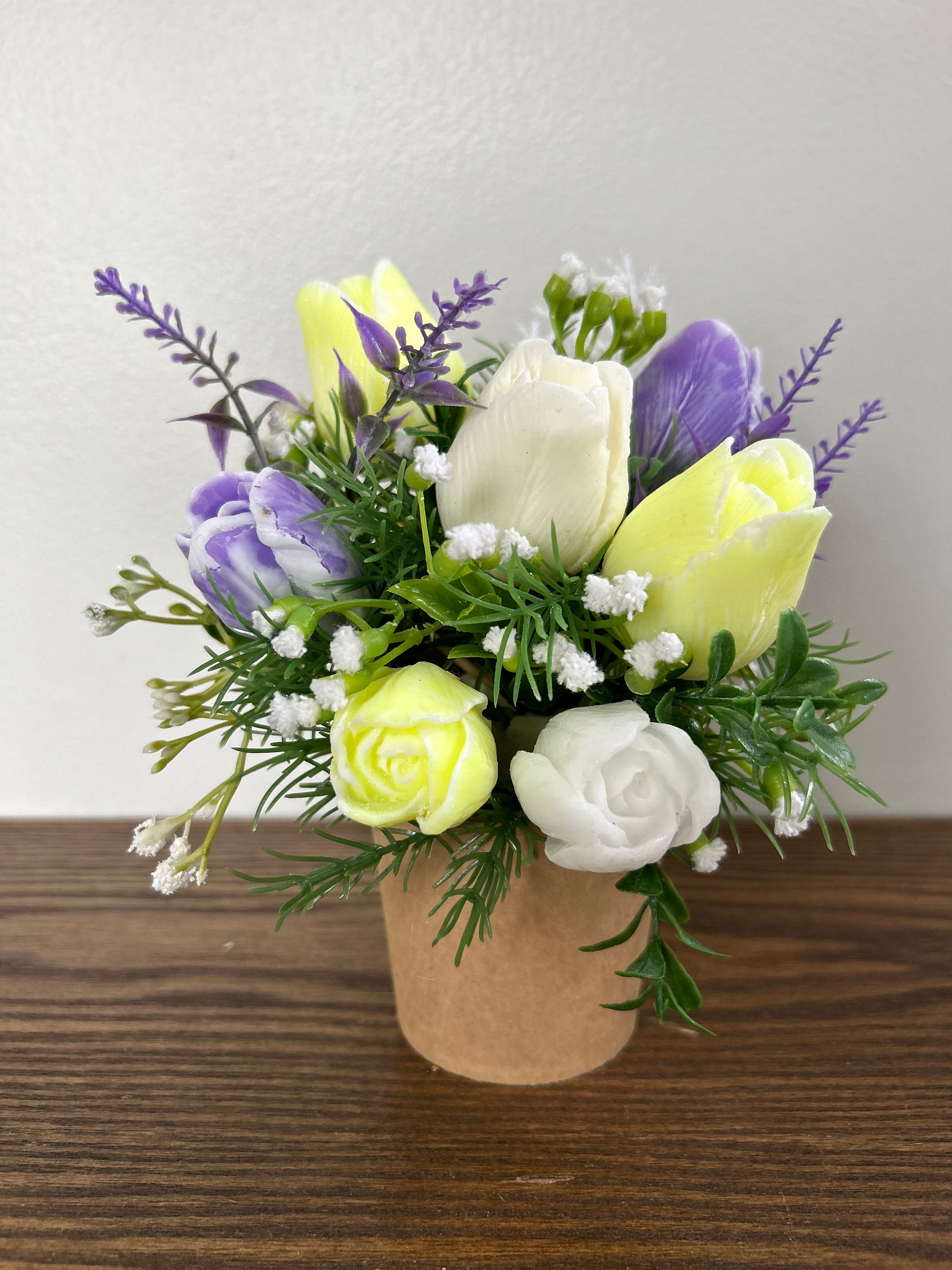 Floral Soap Bouquet Tulip - Etsy