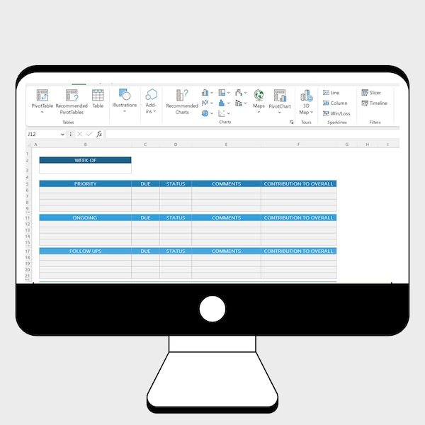 Administrative Task Tracker - Etsy