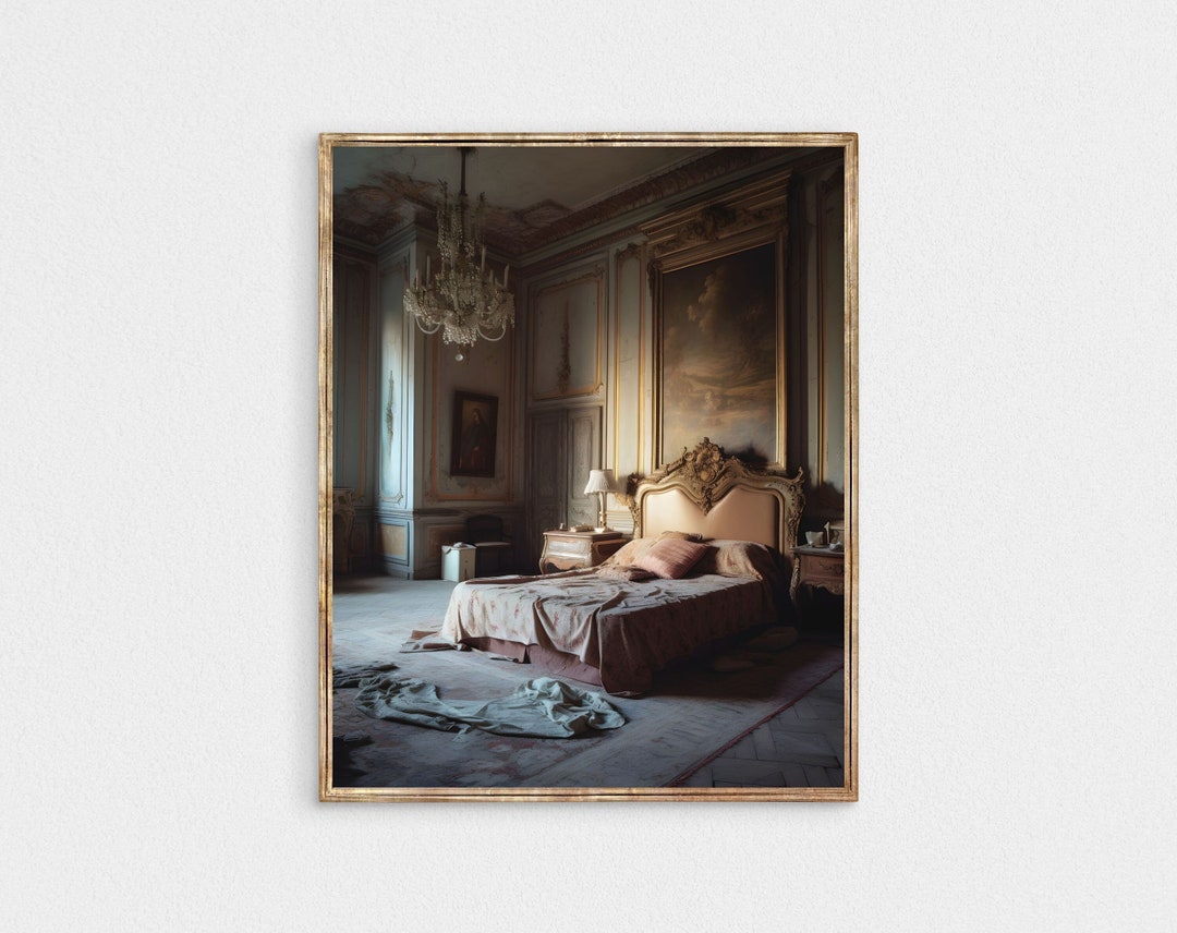 Mermaidcore Decor, Spooky Home Decor, Haunted House Printable Wall Art ...