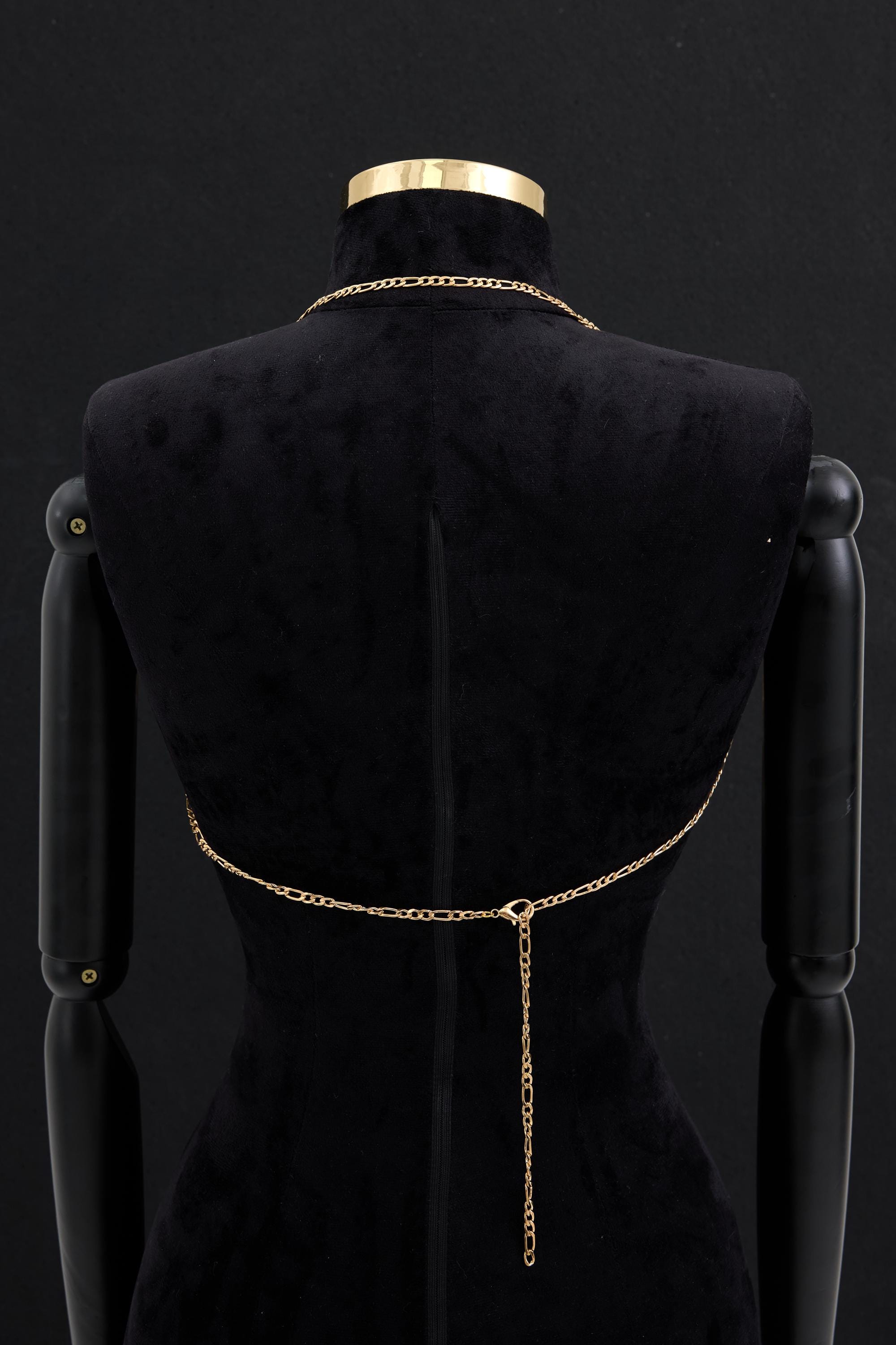 Handmade Luxury Gold Chain & Pearl Bra Top , Elegant Bridal Wedding ...