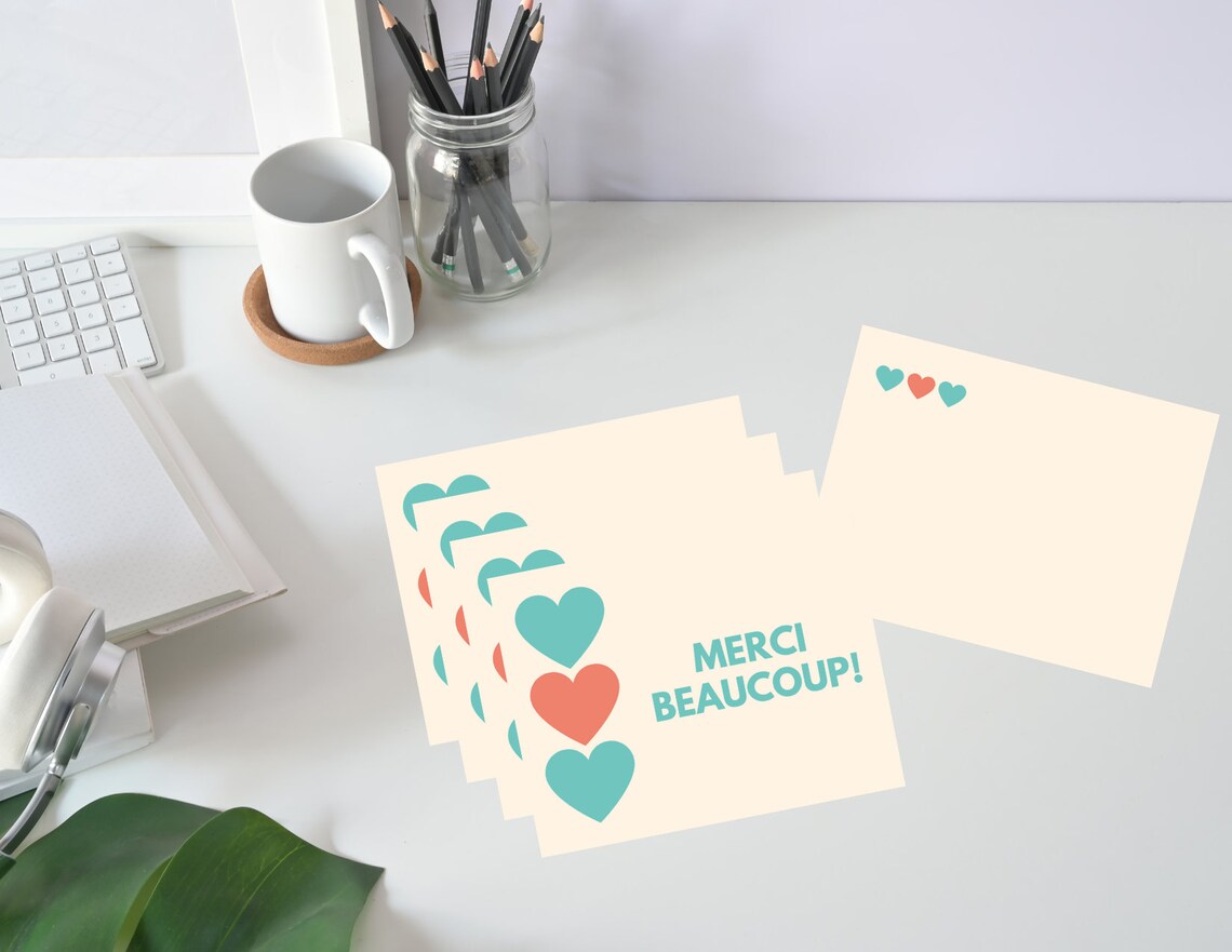 Printable-digital Downloadmercithank You-note - Etsy