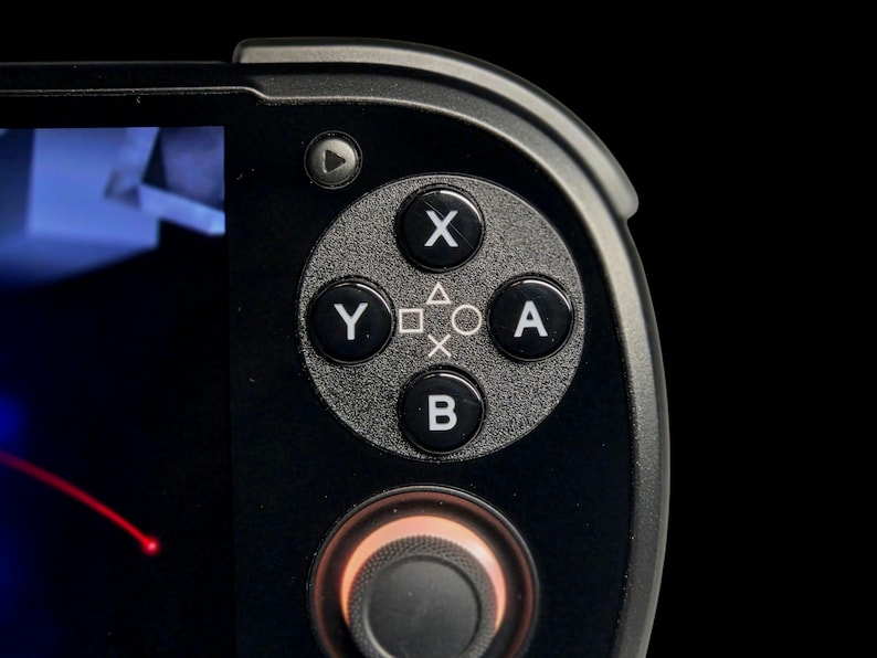 Retroid Pocket 6 - PS Button "helper" Decals - Etsy